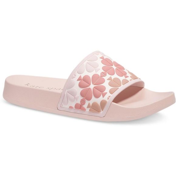 kate spade | Shoes | Kate Spade New York Womens Olympia Pink Logo Sip ...